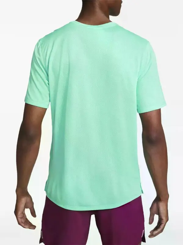 Nike Dri-fit Miler D.y.e. Light Menta/dynamic Berry T-shirt - Green