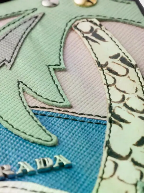 Prada Palm Tree-print Iphone 16 Pro Max Case