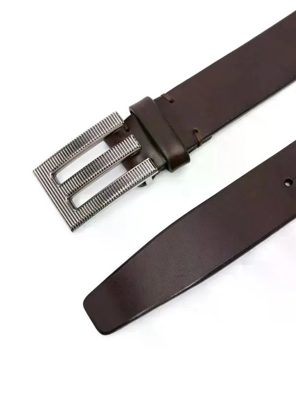 Etro Logo-buckle Belt - Brown