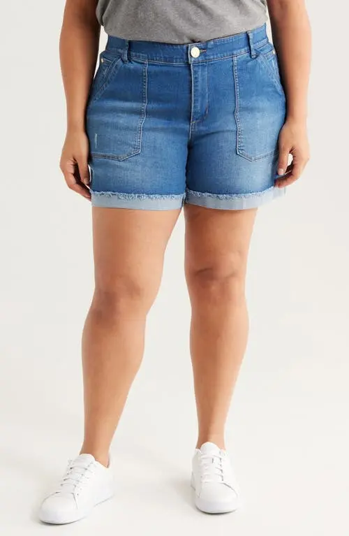 Wit & Wisdom Cuffed Denim Shorts