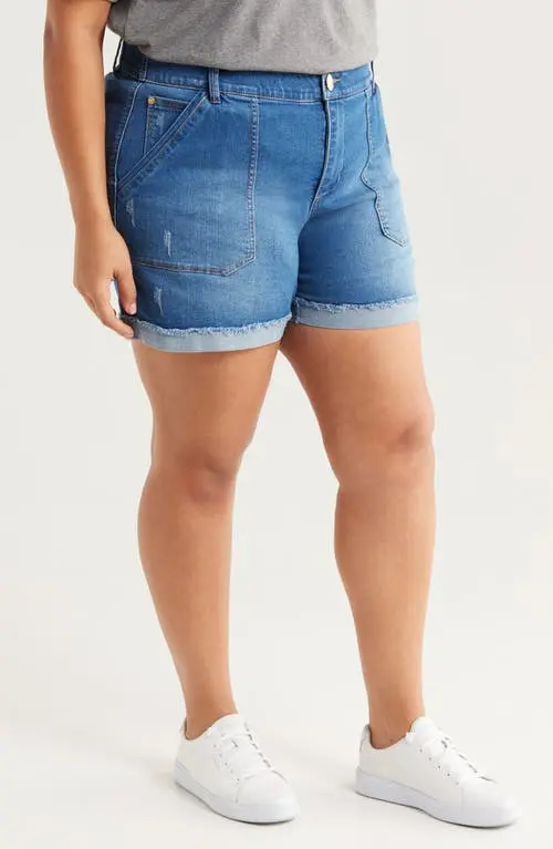 Wit & Wisdom Cuffed Denim Shorts
