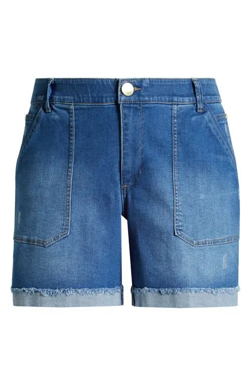 Wit & Wisdom Cuffed Denim Shorts