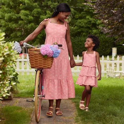 MODERN MOMENTS™ BY GERBER Mommy & Me Sun Dress - Pink Raspberries