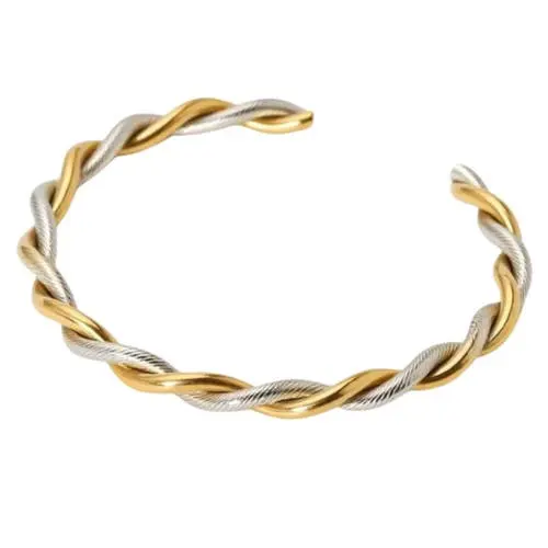 AKALIA Waterproof Twist Cuff Bracelet