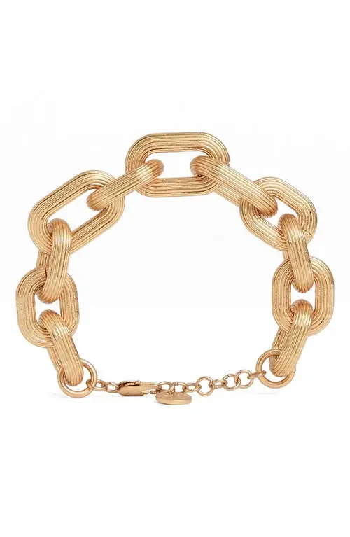 REISS Clara Link Bracelet - Gold Tone