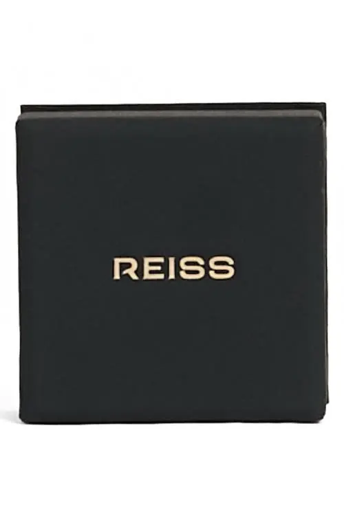 REISS Calla Curve Scoop Earrings