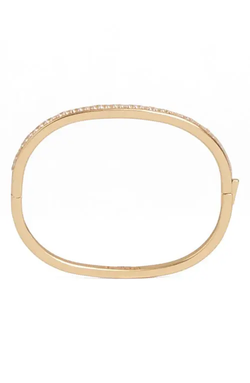 REISS Myles Cuff Bracelet - Gold Tone/ Clear Crystal