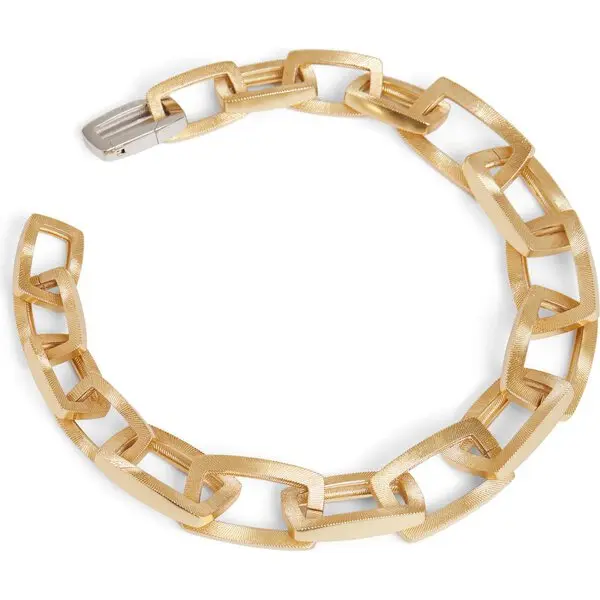 REISS Gloria Graphic Chain Necklace - Gold / Silver Tone