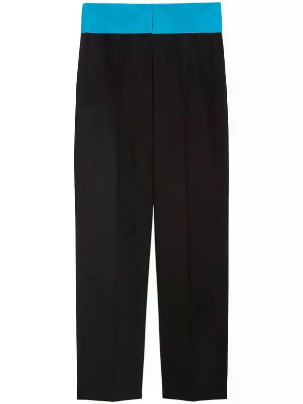 MSGM Straight-leg Trousers - Black