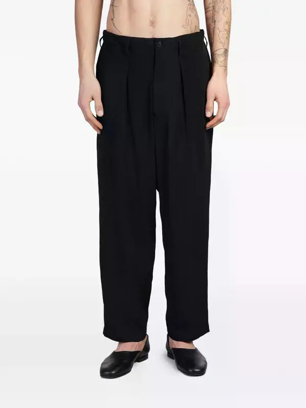 Y’s Pleat-detailing Trousers