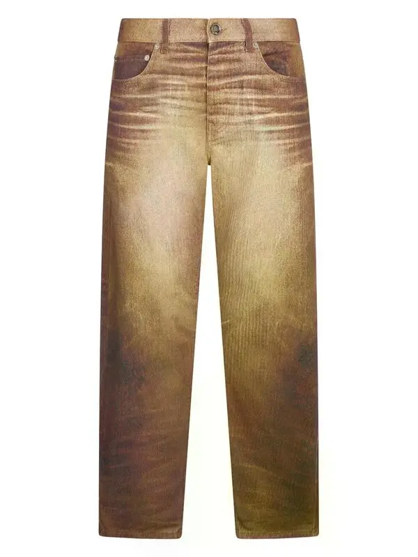 Roberto Cavalli Faded-effect Jeans