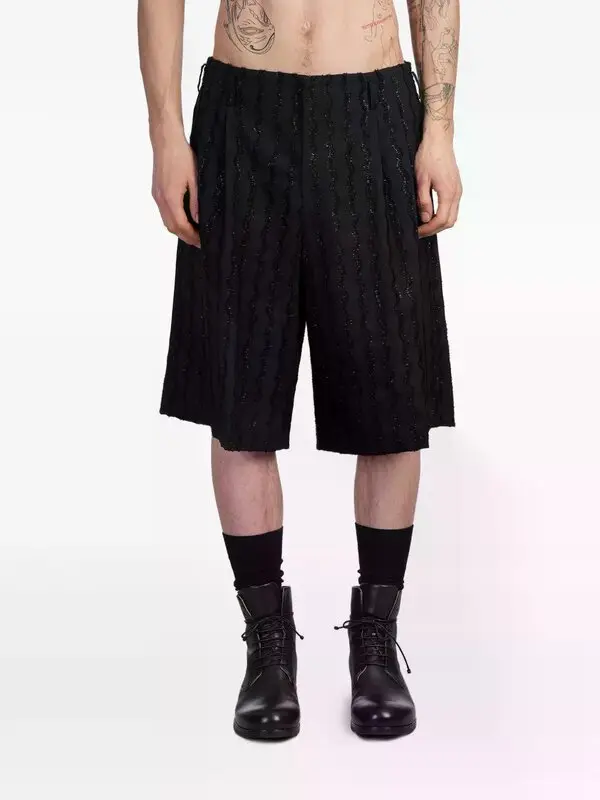 Comme Des Garçons Wool Shorts