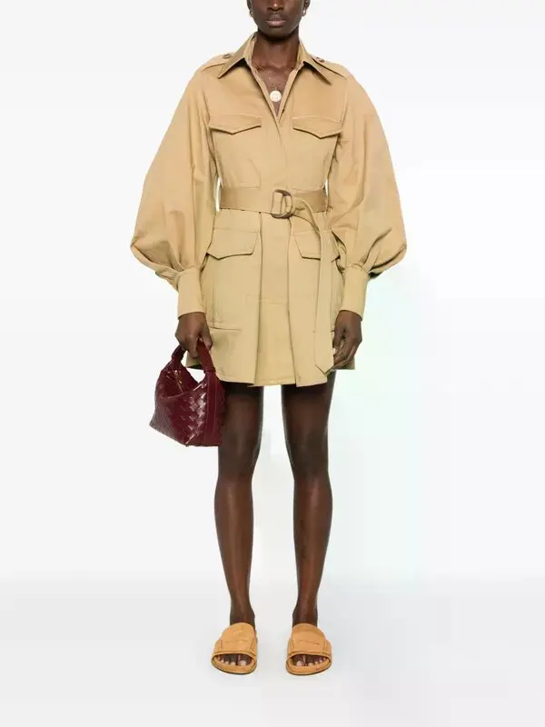 Zimmermann Illuminate Cargo Mini Dress