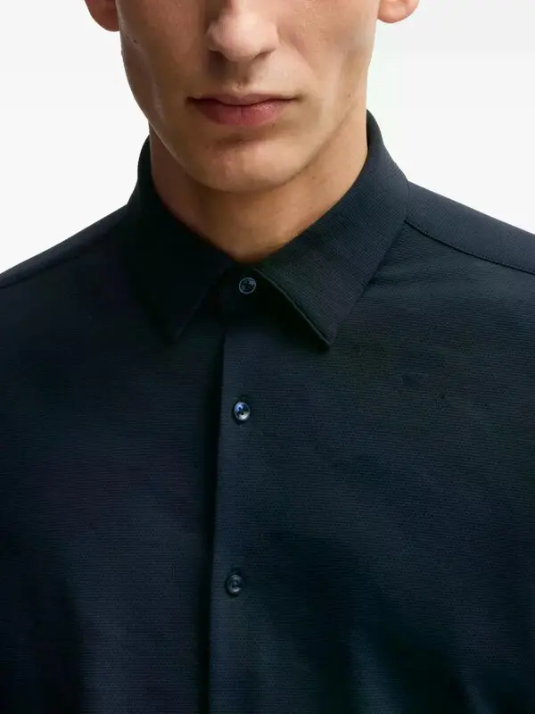 BOSS Button-up Shirt - Blue
