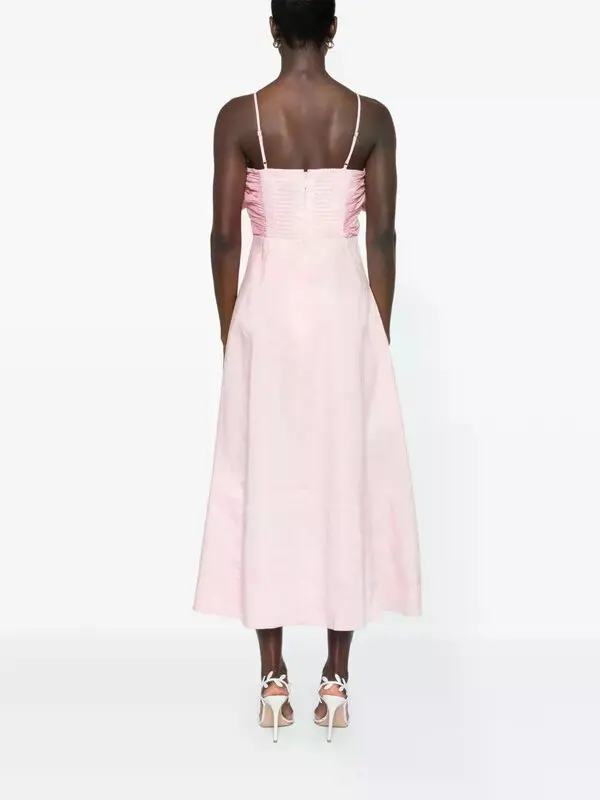 Aje Scarlett Midi Dress - Pink | Editorialist