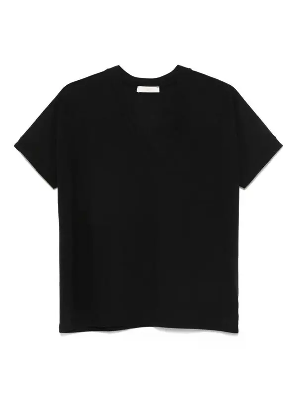 ZANONE Cotton T-shirt - Black