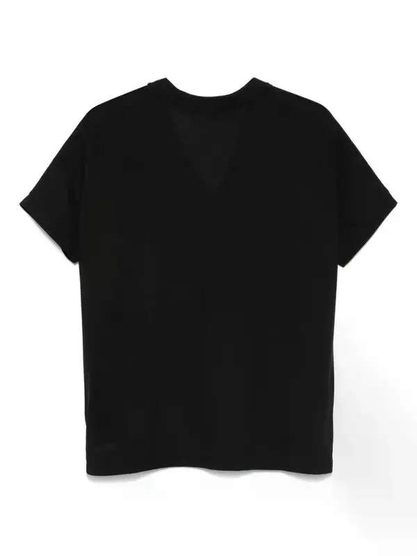 ZANONE Cotton T-shirt - Black