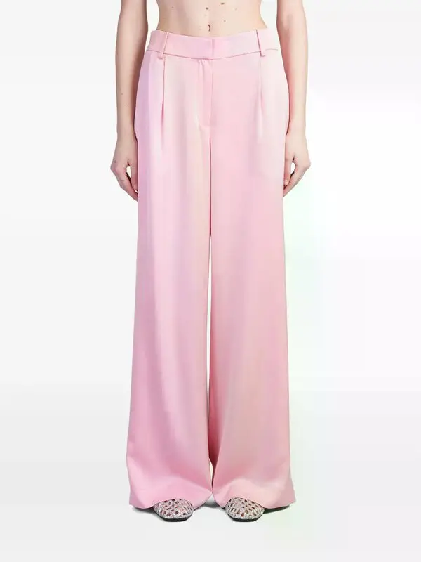 Simkhai Pleated Wide-leg Trousers