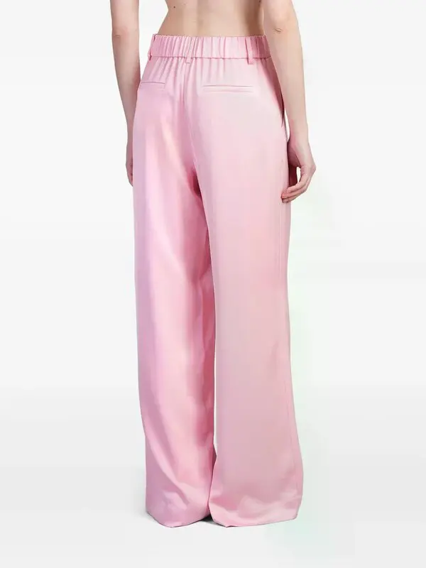 Simkhai Pleated Wide-leg Trousers