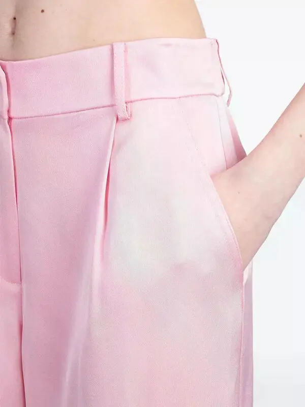 Simkhai Pleated Wide-leg Trousers