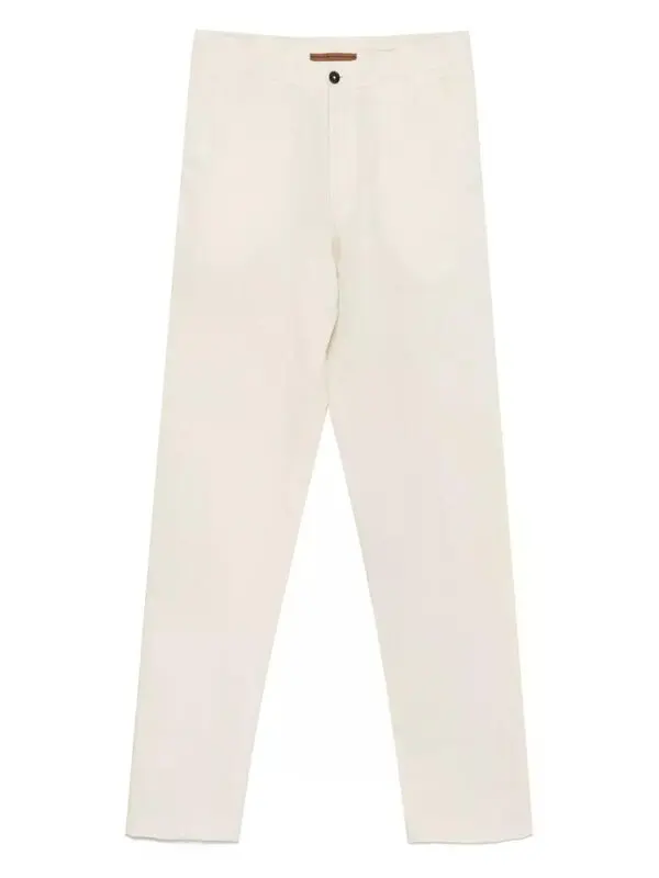 Zegna Linen Tapered Trousers