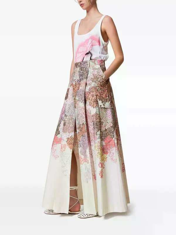 TWINSET Floral-print Skirt