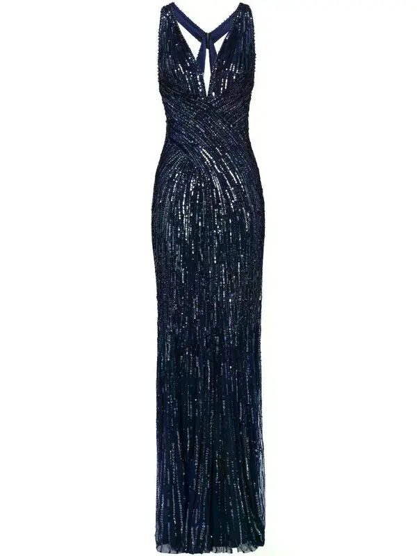 Jenny Packham Luxor Gown - Blue