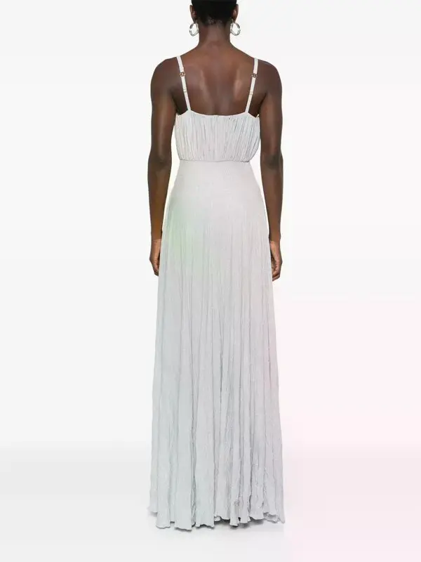 Elisabetta Franchi Red Carpet Lurex Jersey Dress - Blue - 59% Off |  Editorialist