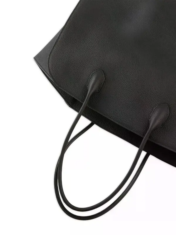 THE ROW Marlo Leather Tote Bag - Black