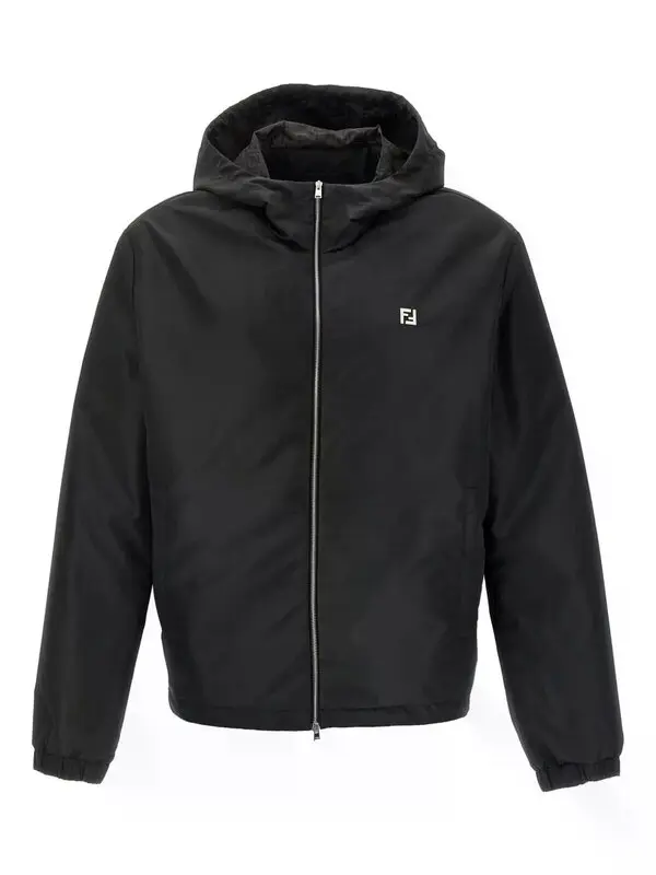 Fendi Logo Bomber Jacket