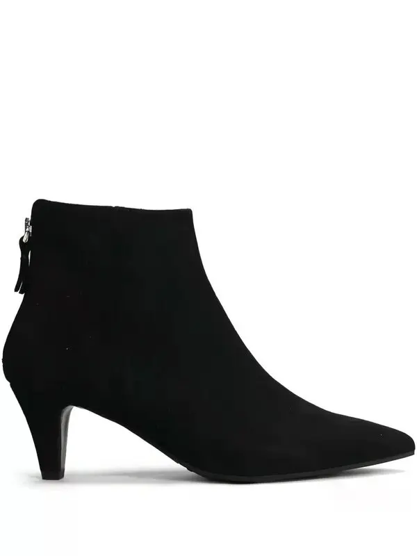 EVALUNA 65mm Leather Ankle Boots