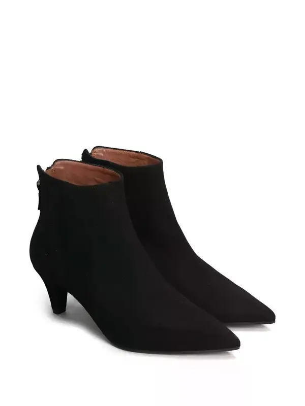 EVALUNA 65mm Leather Ankle Boots