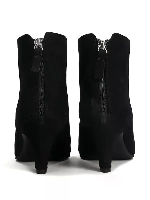 EVALUNA 65mm Leather Ankle Boots