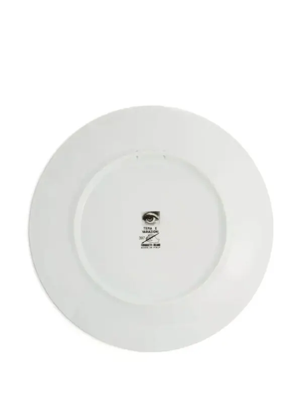 FORNASETTI Tema E Variazioni N.397 Red Lips Plate