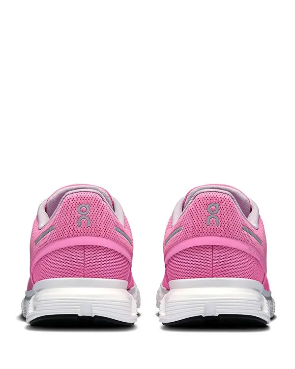 On Cloud Sneakers - Raspberry/white