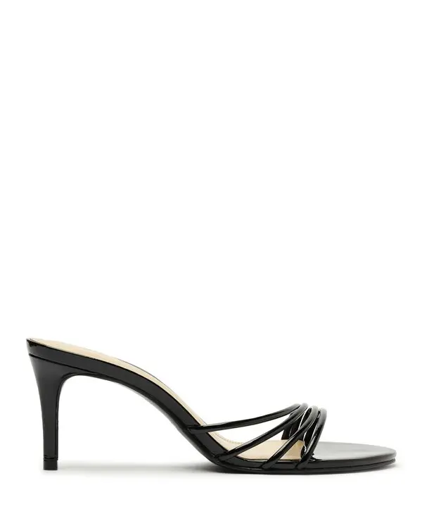 Schutz Inez Mule Sandals - Black