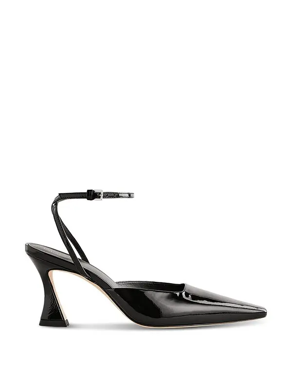 REFORMATION Natasha Pumps - Black Patent