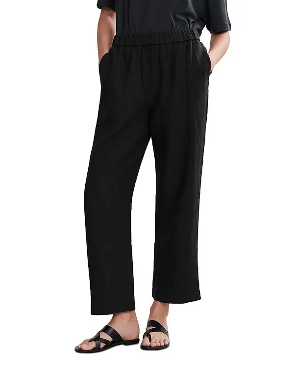 Jenni Kayne Logan Linen Pants - Black