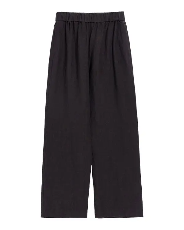 Jenni Kayne Logan Linen Pants - Black