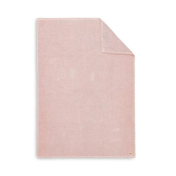 UGG Luna Knit Cotton Throw Blanket - Quartz