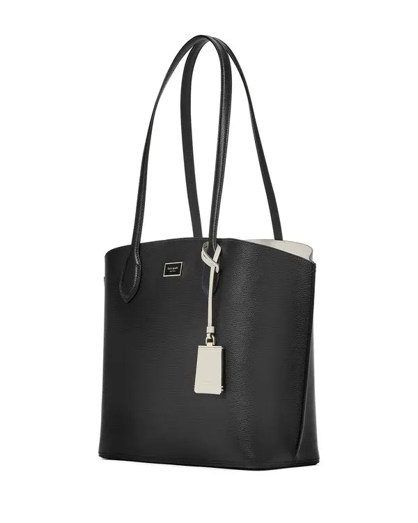 Kate Spade New York Suite Crossgrain Leather Work Tote
