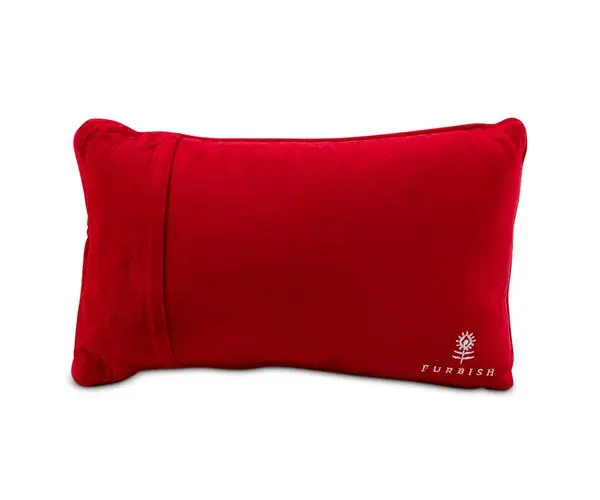 FURBISH Control Freak Needlepoint Decorative Pillow