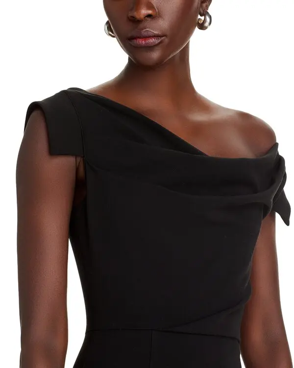 Black Halo Jacqueline Midi Dress - Black