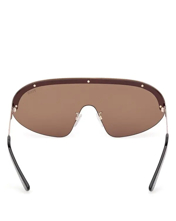 Emilio Pucci Shield Sunglasses, 145mm