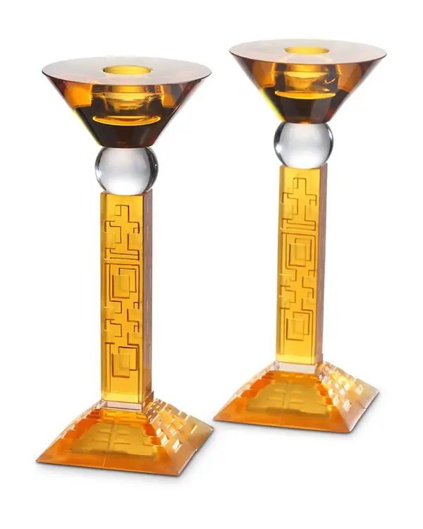LIULI Candelabrum Partner In Happiness, Set Of 2 - Light Ambe