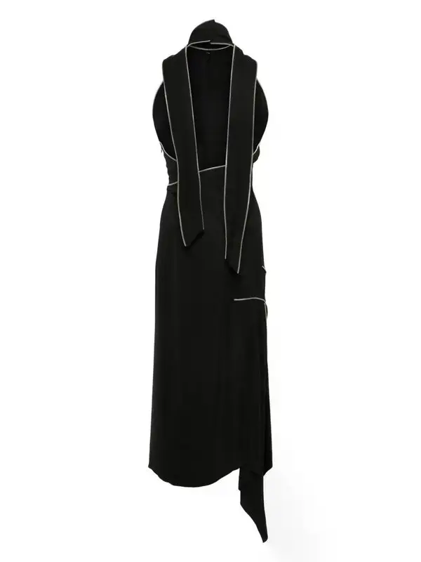Monse Decorative-zip Midi Dress