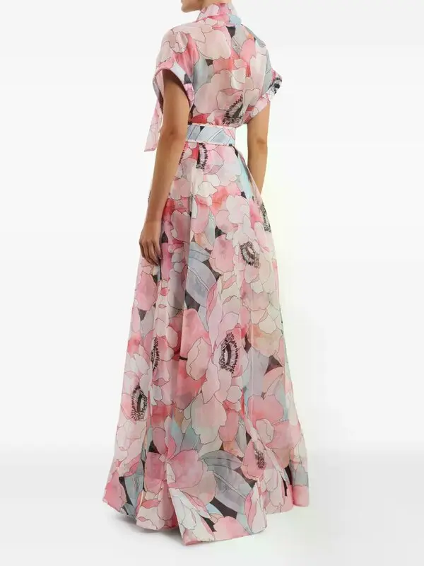 Rebecca Vallance Floral-print Gown