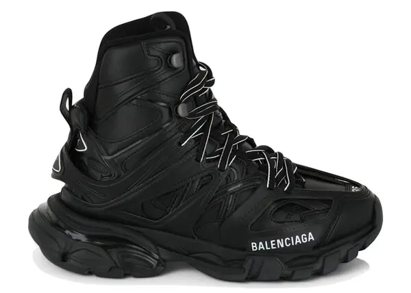 Balenciaga Track Hike Sneakers - Black