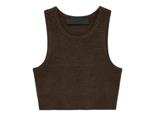 Fear Of God Essentials Waffle Sport Tank - Brown