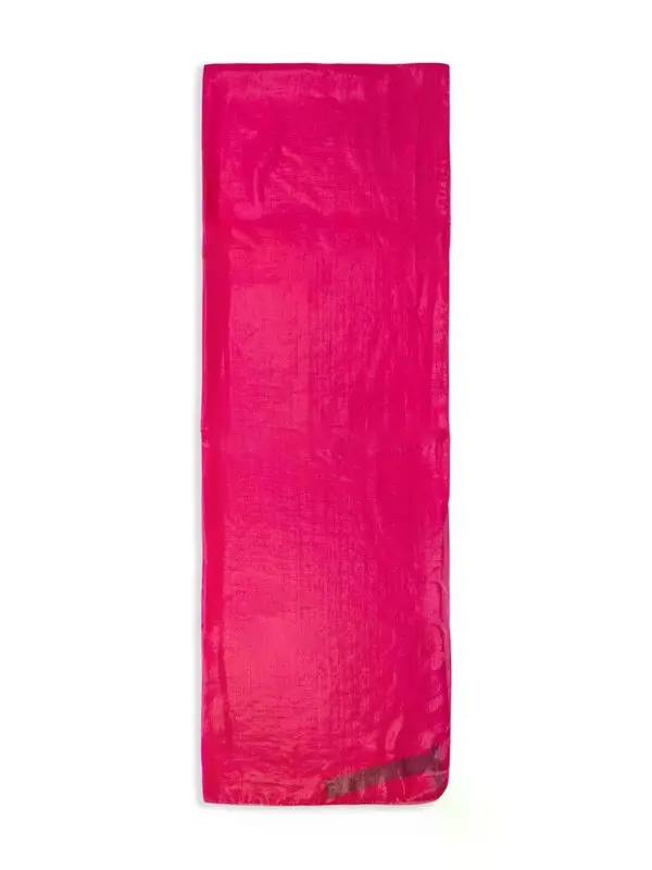 Emporio Armani Logo Scarf - Pink